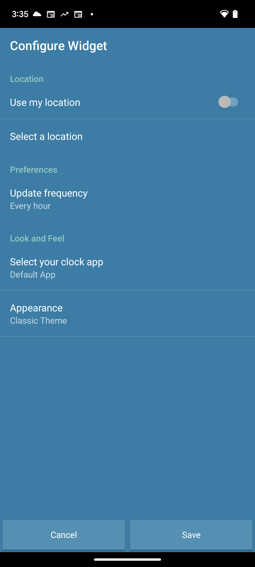 The app's location doesn't match where I am. – Weatherzone